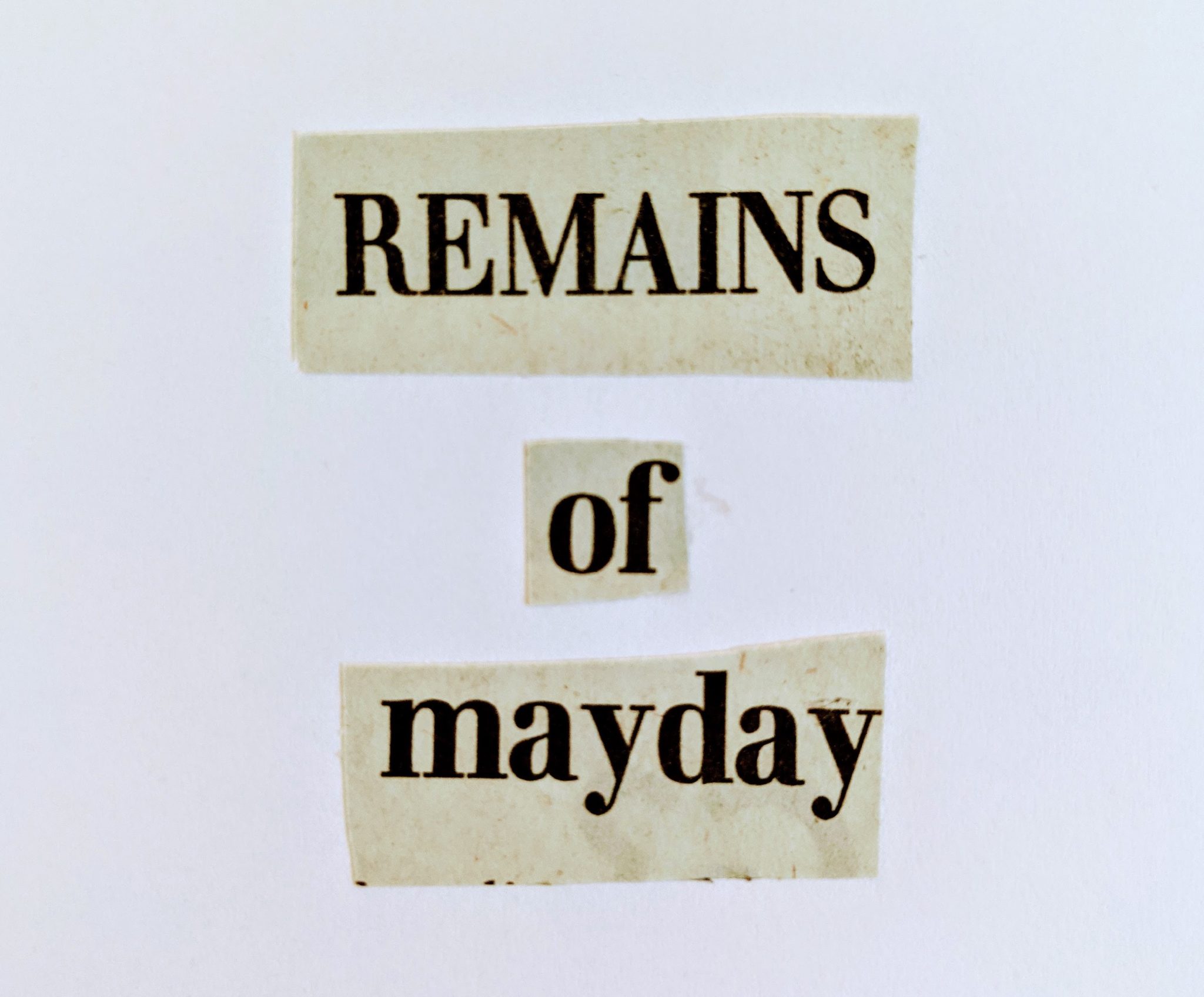 'Front Page Poems' by - Pif Magazine